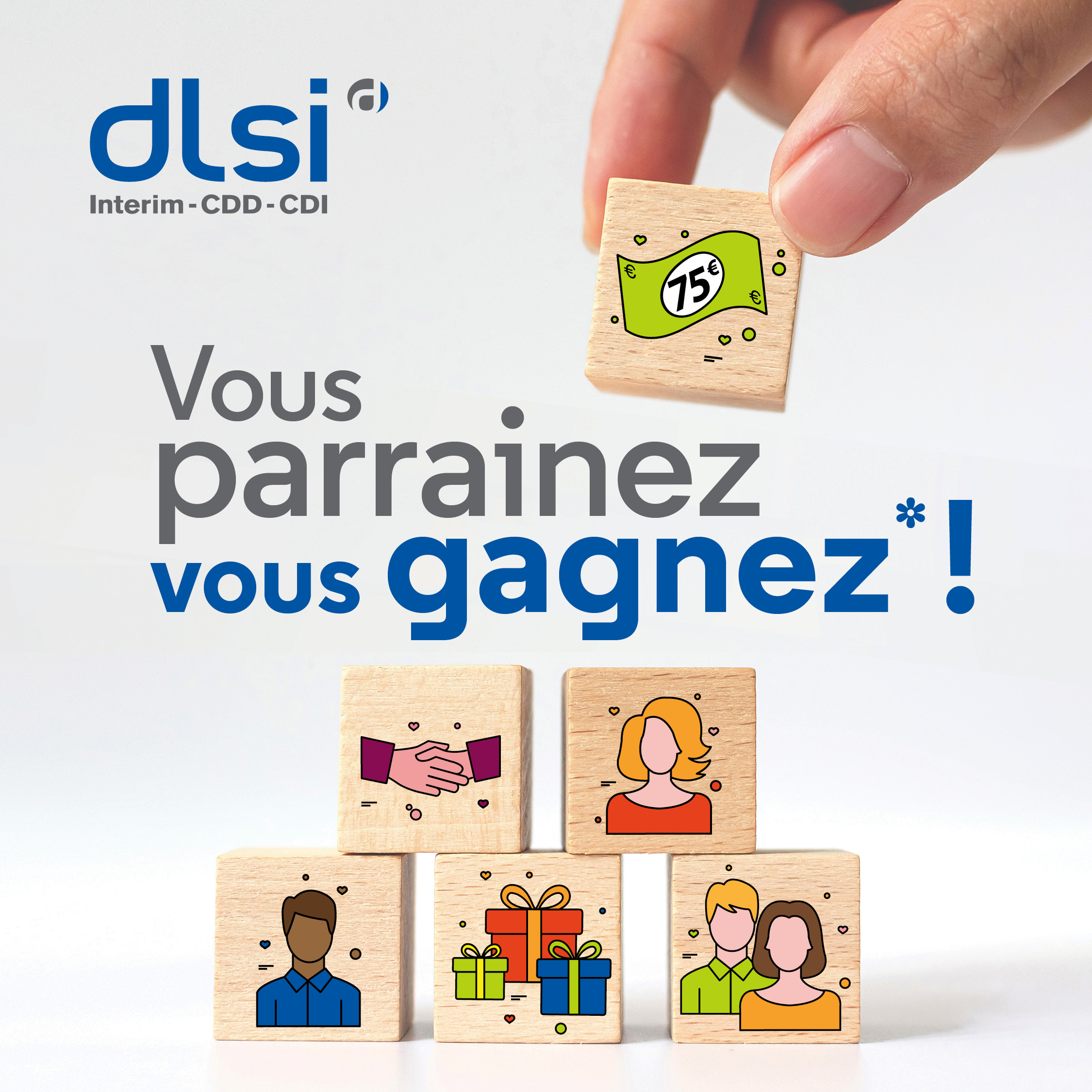 Opération parrainage 2022 : vous parrainez, vous gagnez ! | Groupe DLSI