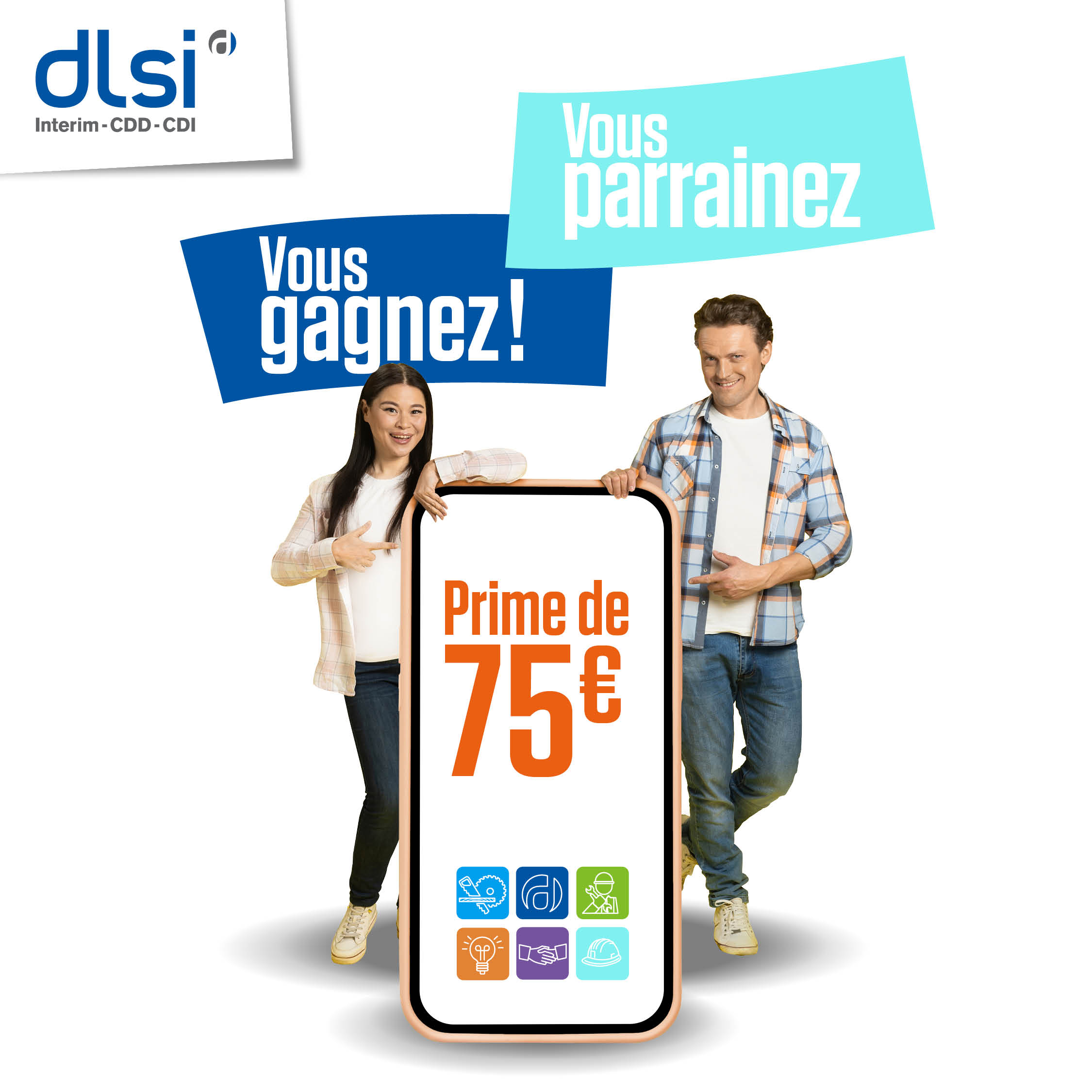 Opération parrainage 2023 : vous parrainez, vous gagnez ! | Groupe DLSI